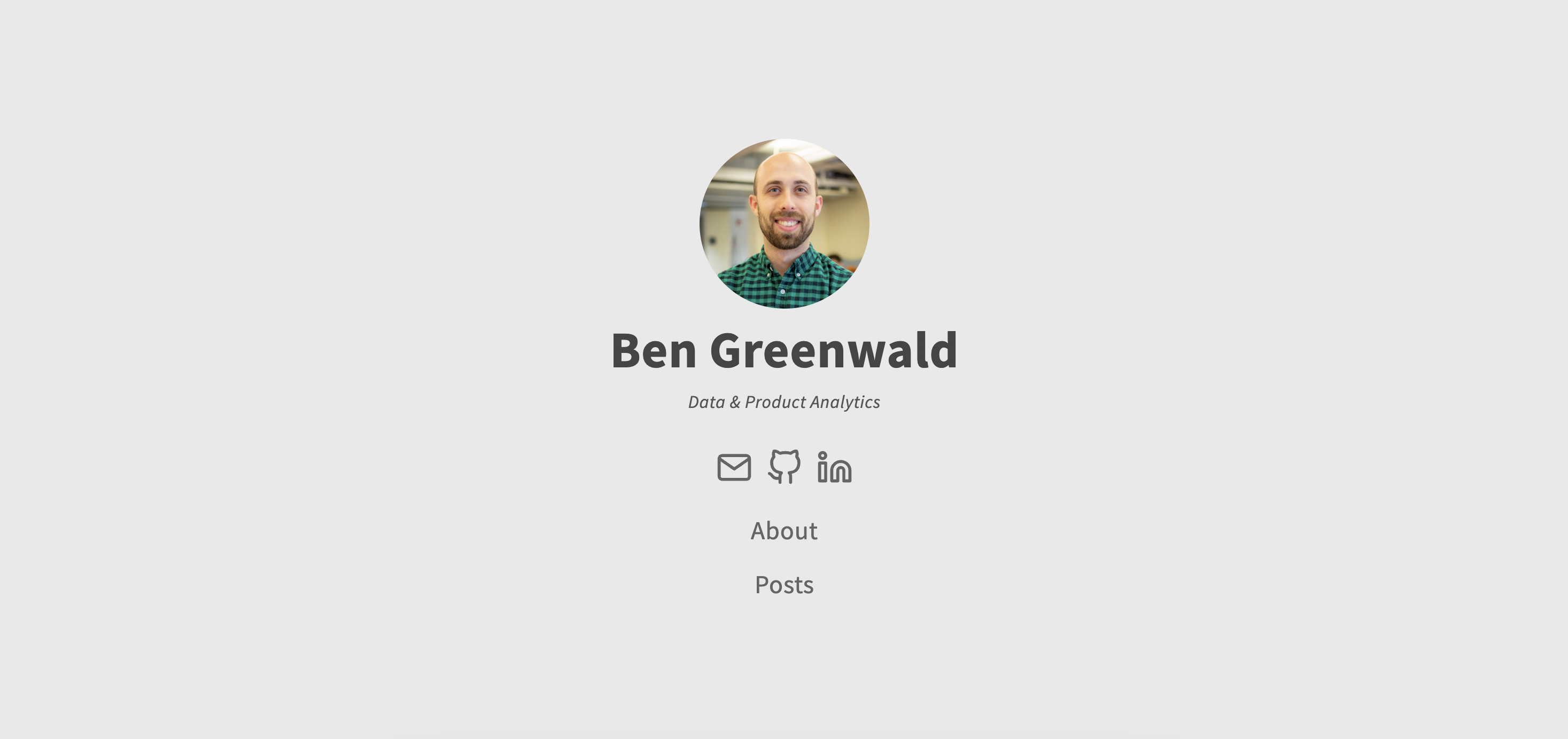 Ben Greenwald